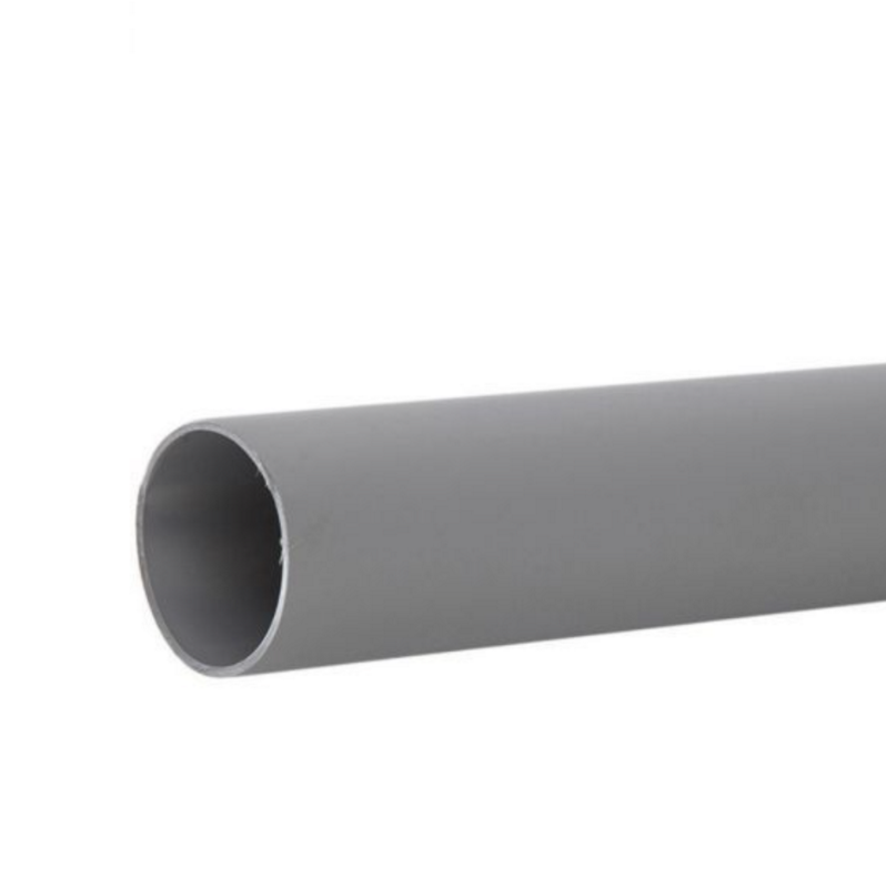 Solvent Weld Waste 50Mm X 3M Waste Pipe - Grey