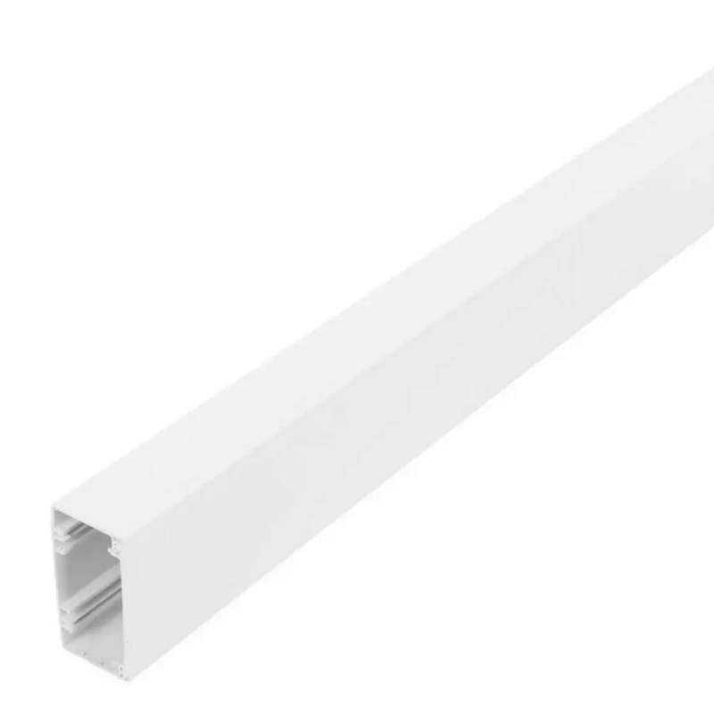 Marshall Tufflex Pvc-U Maxi Trunking 75Mm X 75Mm White