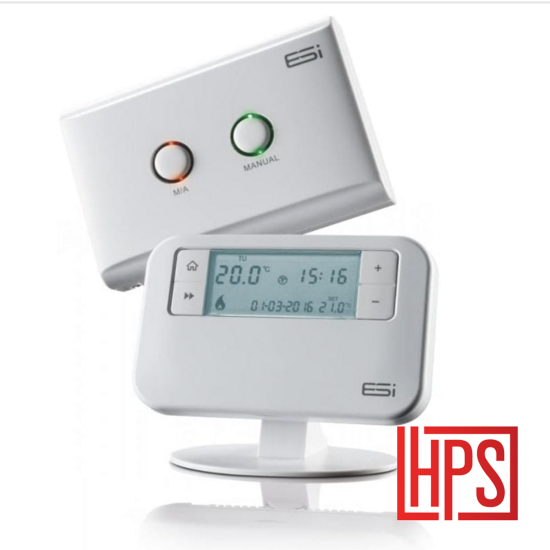 Esi Wireless Programmable Room Thermostat White Esrtp4Rf++++